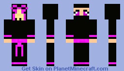Classic Ninja - Pink Minecraft Skin