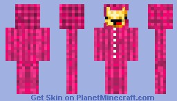 Pink pajama suit man Minecraft Skin