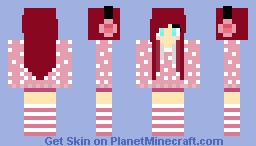 Pink Polka Dot Sweater~ Minecraft Skin