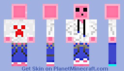 Pink Slime Minecraft Skin