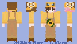 pimk tomeroo 7 (long hair) Minecraft Skin