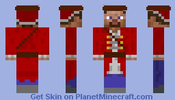 Pirate Steve Minecraft Skin