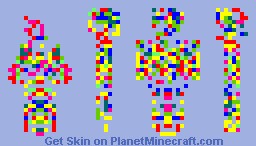 pixel Minecraft Skin