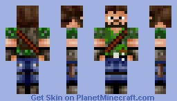 Classic Pixelman (PG3D) Minecraft Skin