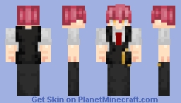 Suit Man Minecraft Skin