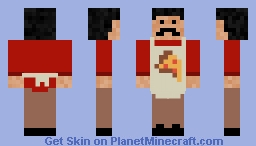 Pizza Guy Minecraft Skin