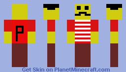 PIZZA MAN! Minecraft Skin