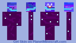 Galaxy man Minecraft Skin