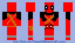Deadpool Minecraft Skin
