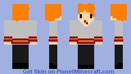 Chibi Ron Weasley Minecraft Skin