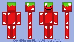 Cute Tomato Minecraft Skin