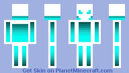 diamond man Minecraft Skin