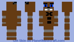 Cringe worthy Freddty Fazbear skin Minecraft Skin