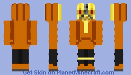 Zipper Face Pumpkin For Fall Event Minecraft Skin
