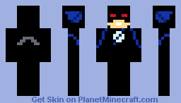 Ultra Reverse Flash Minecraft Skin