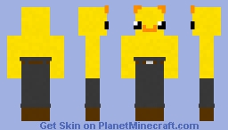 yellow cat Minecraft Skin