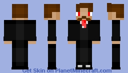 Fancy 8-Bit Man Minecraft Skin