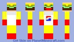 happy meal Minecraft Skin