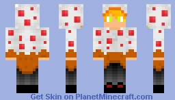Birthday Cake ( blonde ) Minecraft Skin