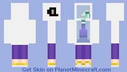 In cased Minecraft Skin