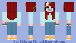 Soft girl Minecraft Skin