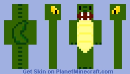 Green Dragon Minecraft Skin