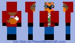 Winter ready fox! Minecraft Skin
