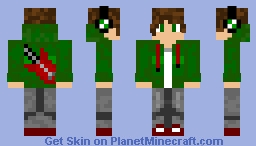 Guitar Hoodie Skin Minecraft Skin