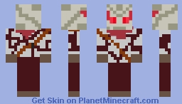 red ranger armour Minecraft Skin