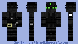 SCP UIU skin Minecraft Skin