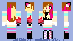 1.14.4 Series Skin (Roxy) Minecraft Skin