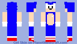 Sonic Minecraft Skin