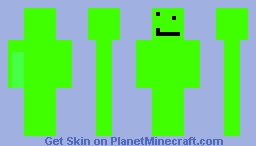 green screen man smiley Minecraft Skin
