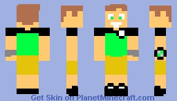 Ben 10 Minecraft Skin