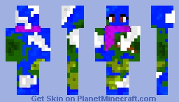 Earth (Female version) Minecraft Skin