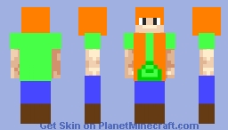 fat girl Minecraft Skin