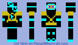 blue ninja Minecraft Skin