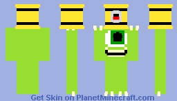 Mike Wazowski Minecraft Skin
