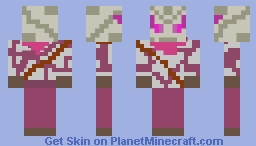 Purple ranger armour Minecraft Skin