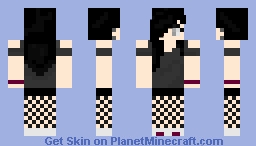 undead girl Minecraft Skin