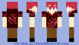 Red Hair Gamer Minecraft Skin