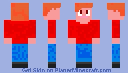Ginger Boy Minecraft Skin
