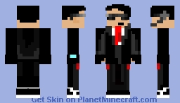 me as a agent :D Minecraft Skin