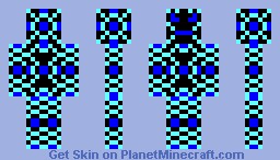 Plasma Warrior Minecraft Skin