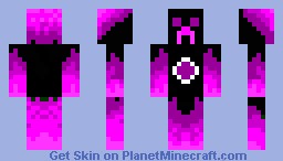 plasma creeper Minecraft Skin