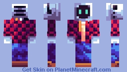 Screen-Head H Minecraft Skin