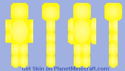 yellow Minecraft Skin