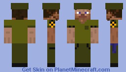 lost u.s. soldier (Steve) Minecraft Skin
