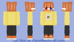 yellow Minecraft Skin
