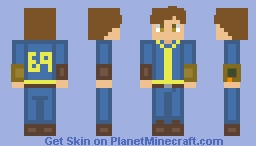 Vault 69 Jumpsuit Minecraft Skin